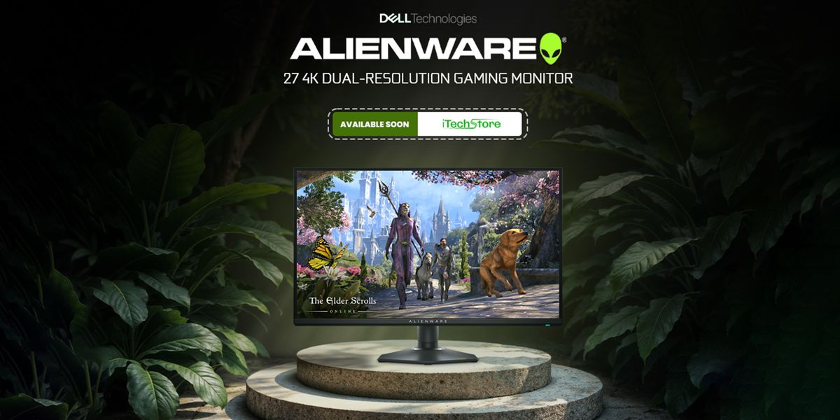 Alienware 27 4K Dual-Resolution Gaming Monitor - iTechStore