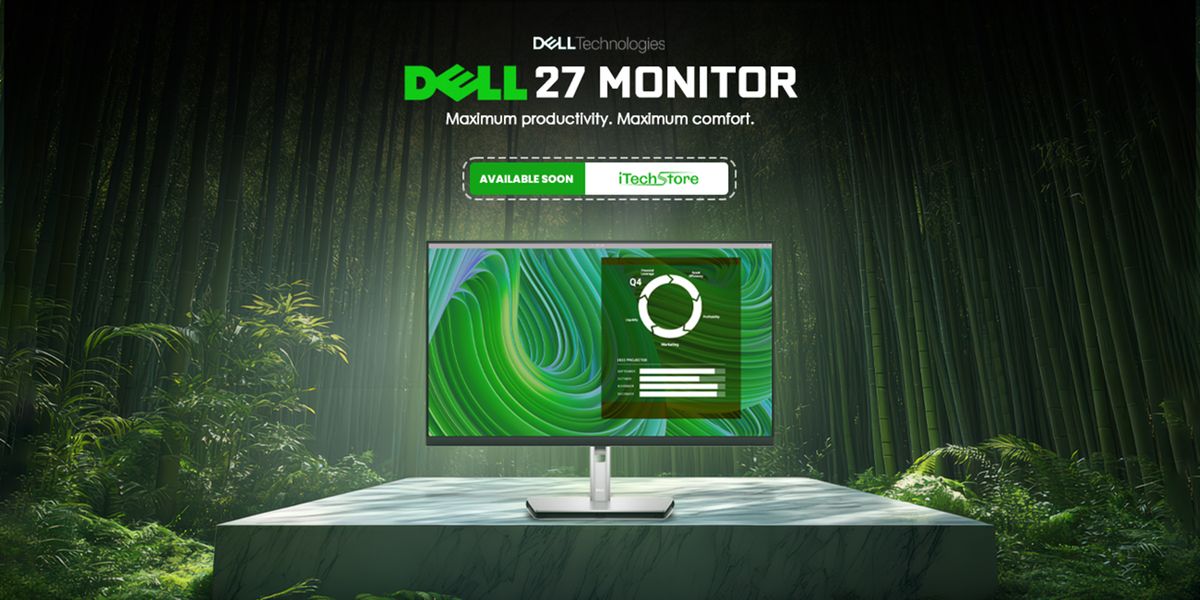 Dell 27 Monitor – P2723D:Maximum productivity. Maximum comfort. - iTechStore
