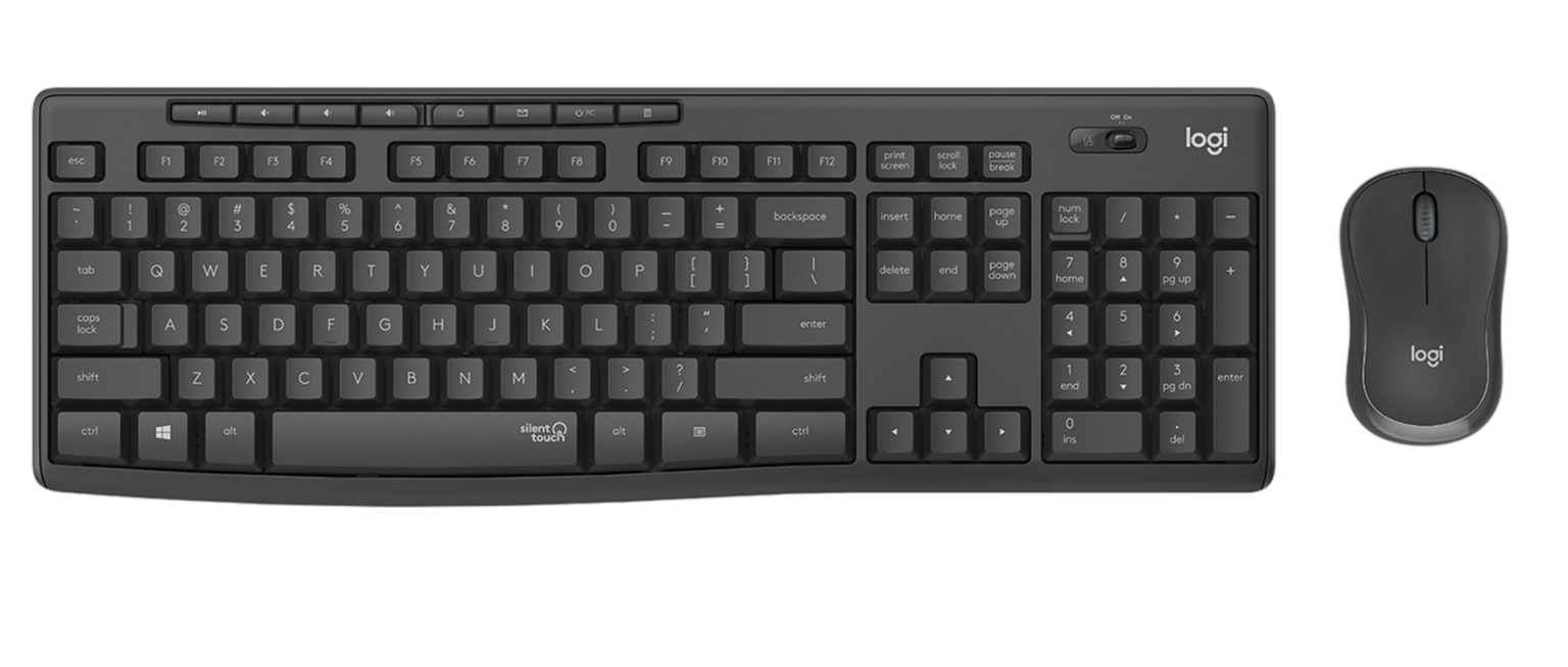 Logitech MK 295 Silent Wireless Keyboard Mouse Combo - iTechStore