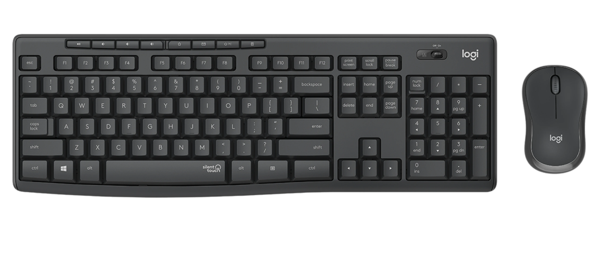 Logitech MK 295 Silent Wireless Keyboard Mouse Combo - iTechStore