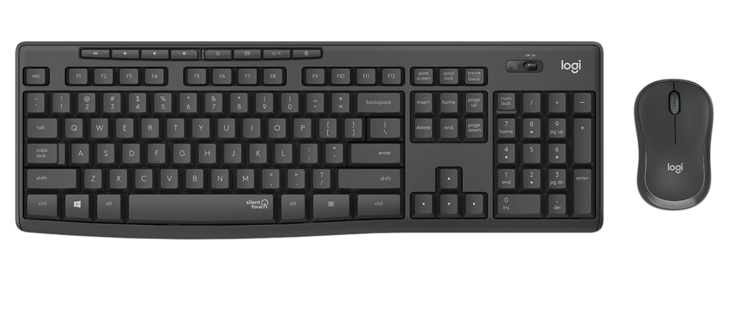 Logitech MK 295 Silent Wireless Keyboard Mouse Combo - iTechStore